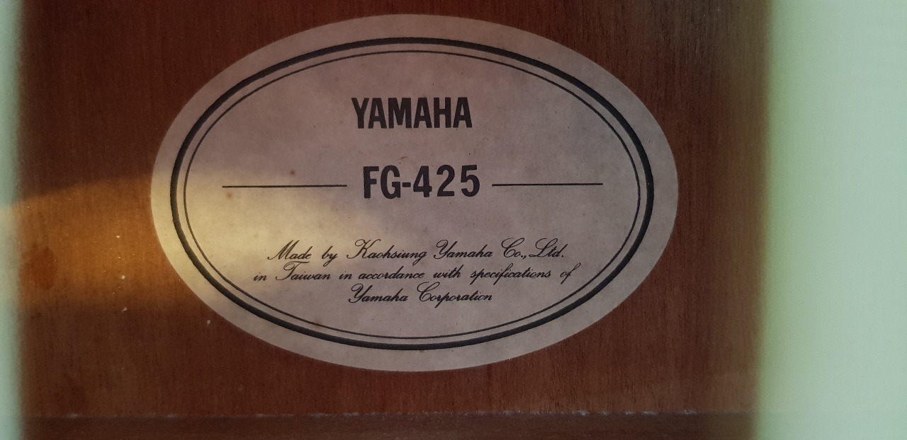 Yamaha FG425 | Guitar - Piano Nhật Chính Hãng Tại Đà Nẵng