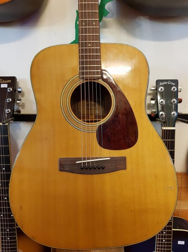 Yamaha FG200 cổ 1976 | Guitar - Piano Nhật Chính Hãng Tại Đà Nẵng